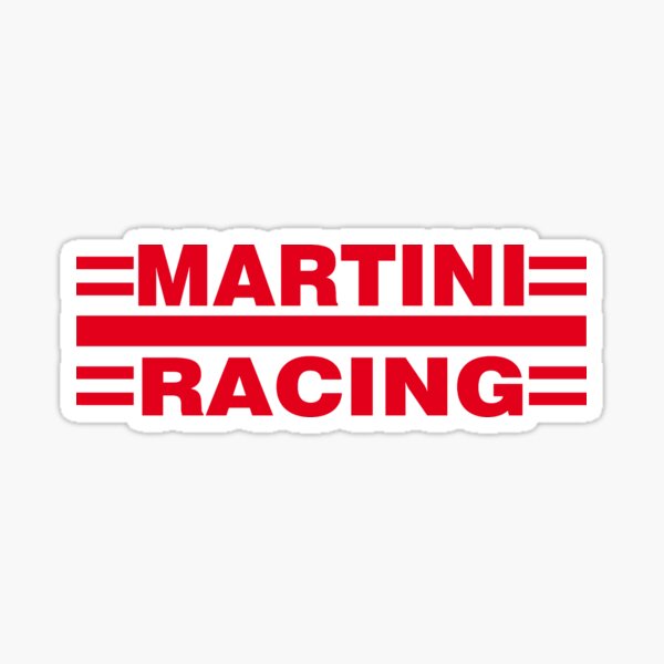 Martini Racing Stickers | Redbubble