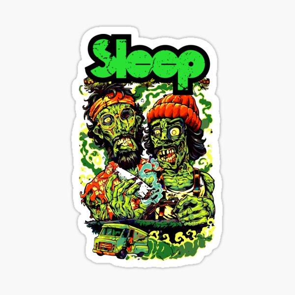 "Sleep Band Merch" Sticker for Sale by xxXVintageXxx | Redbubble