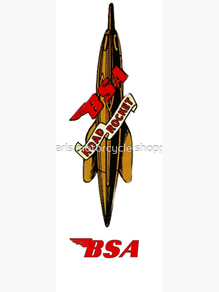 "VINTAGE BSA LOGO DESIGN" Art Print for Sale by cseely | Redbubble