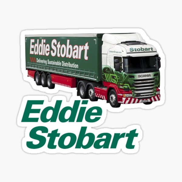 "Eddie Stobart " Sticker for Sale by MorganRatke | Redbubble