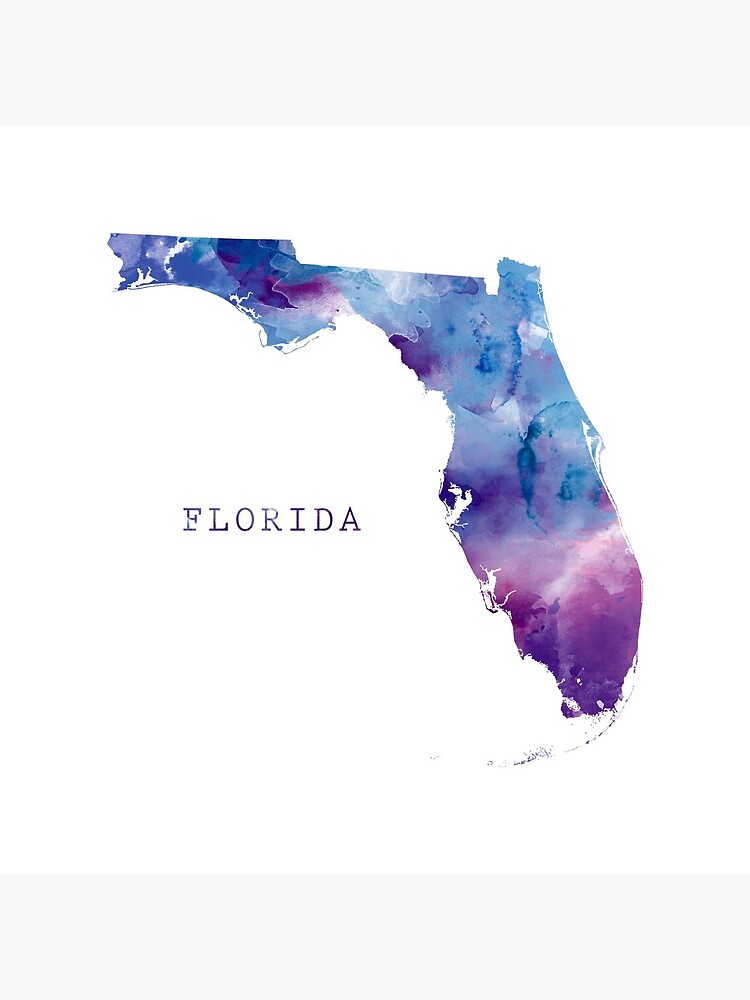 "Florida" Coasters (Set of 4) for Sale by MonnPrint | Redbubble