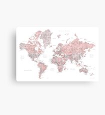 World Map Wall Art | Redbubble