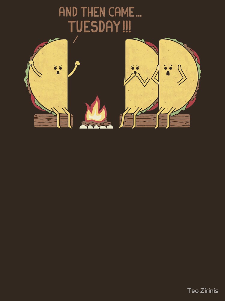 "Tuesday" Essential T-Shirt for Sale by Teo Zirinis | Redbubble