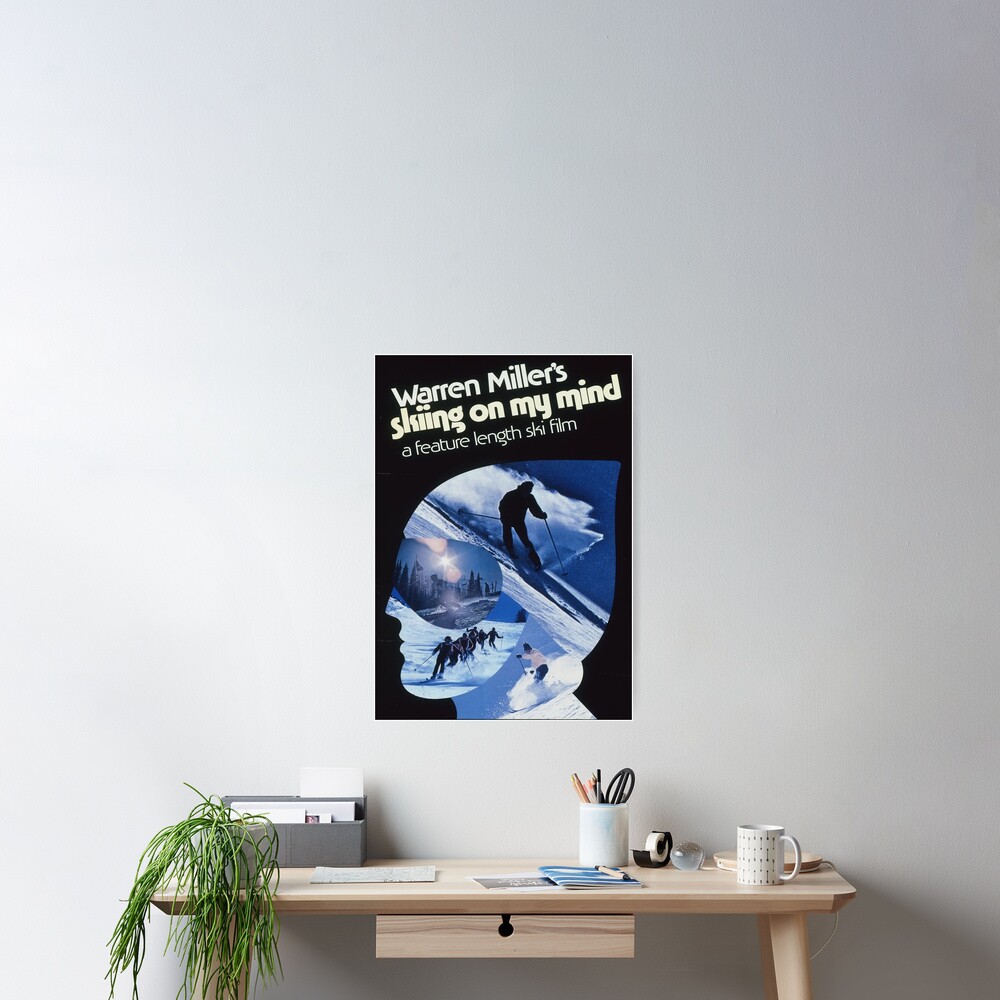 "Skiing on my Mind - Warren Miller ski poster" Poster for Sale by ...