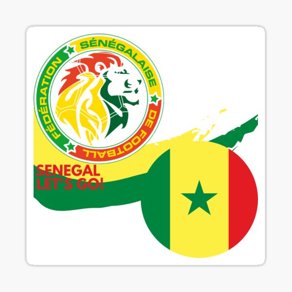 "World Cup Design for Senegal Fans" Sticker for Sale by FIFAWClovers ...