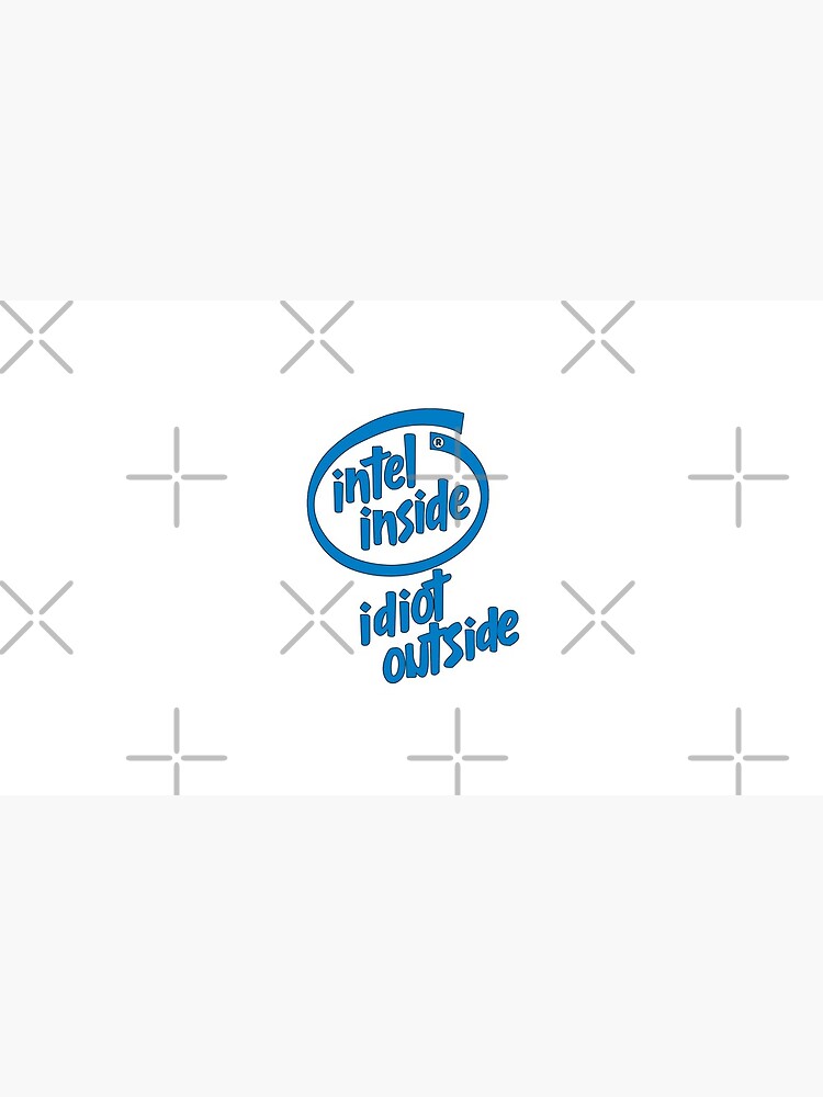 "Intel Inside Idiot outside" Coffee Mug for Sale by shizazzi | Redbubble