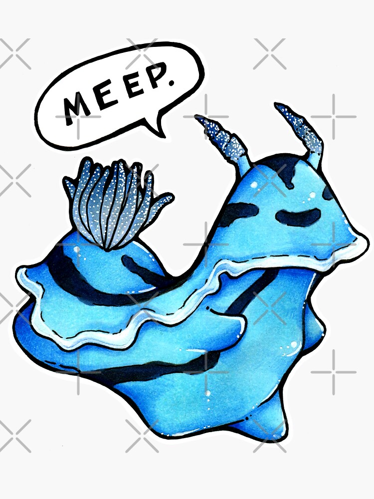 "Meep" Sticker for Sale by edemoss | Redbubble