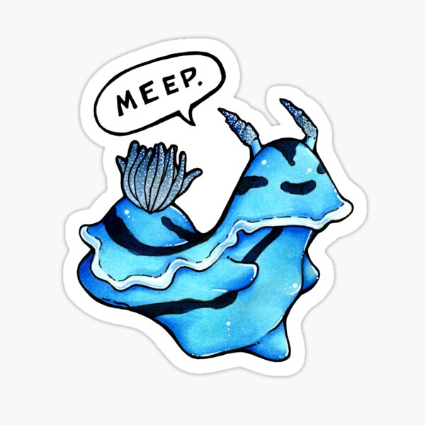 "Meep" Sticker for Sale by edemoss | Redbubble
