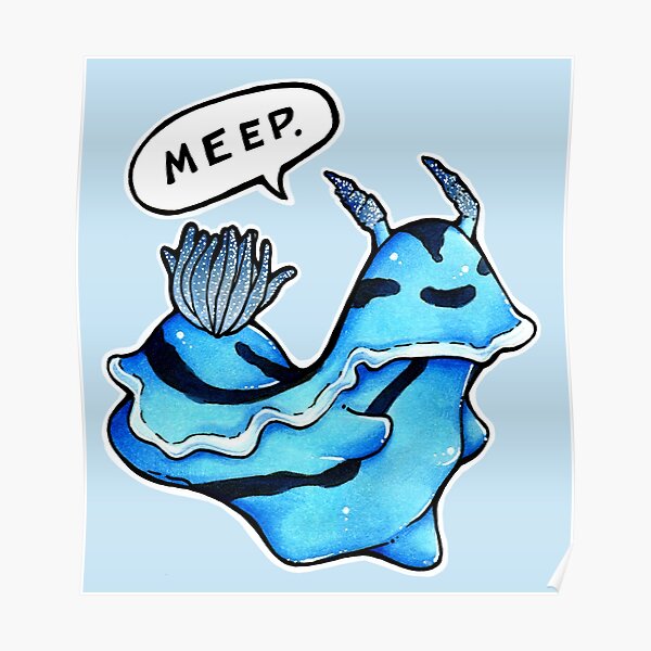"Meep" Poster by edemoss | Redbubble