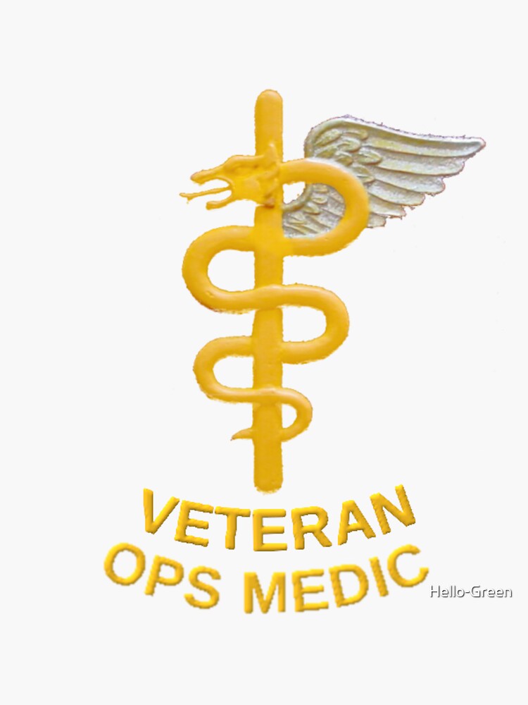 "SA Medical Services Ops Medic" Sticker for Sale by Hello-Green | Redbubble