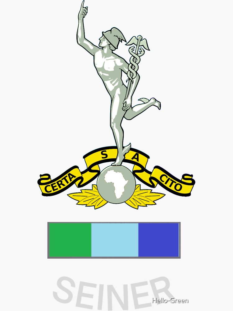 "SA Signal Corps" Sticker for Sale by Hello-Green | Redbubble