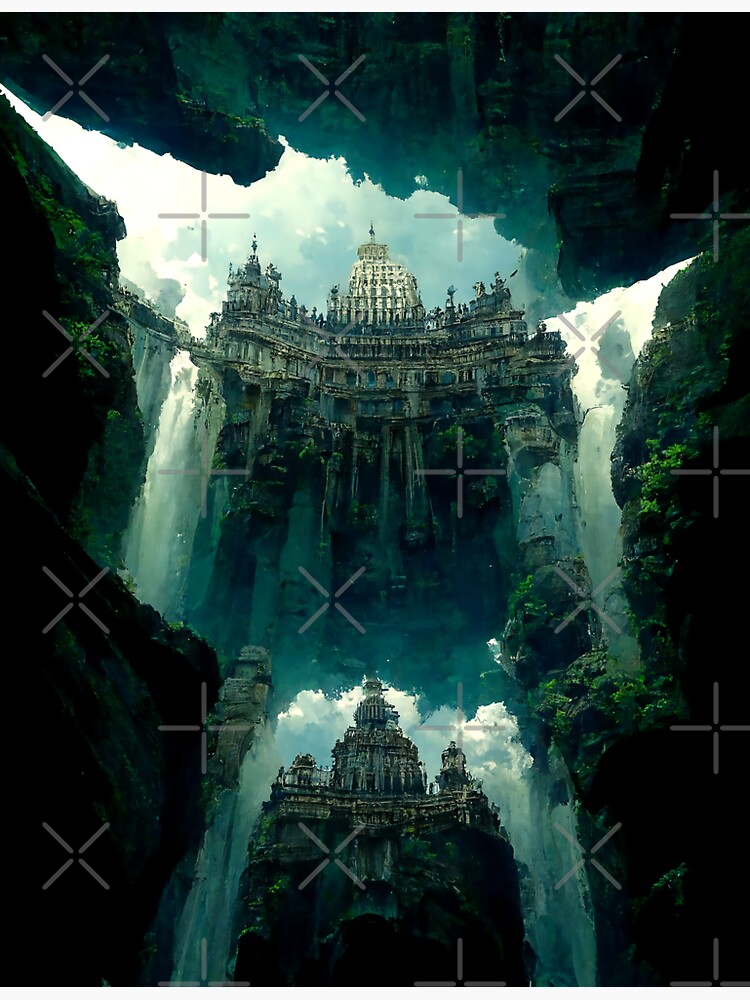 "Great Waterfall Crest" Sticker for Sale by TheHouseMaster | Redbubble