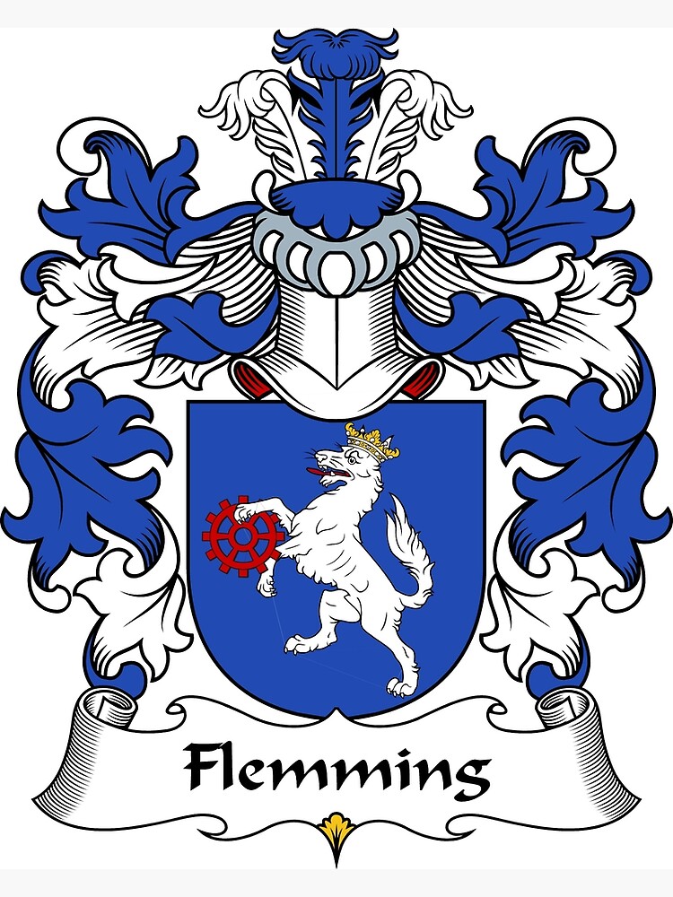 "Flemming" Poster by HaroldHeraldry | Redbubble