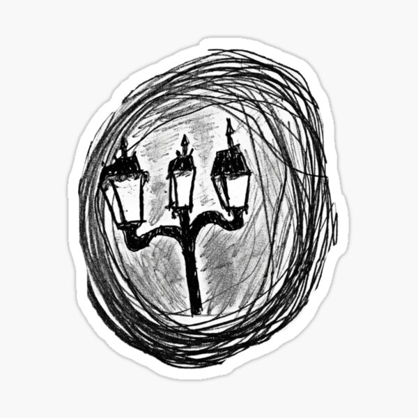 "Street lamp" Sticker for Sale by Mystic-Darkness | Redbubble
