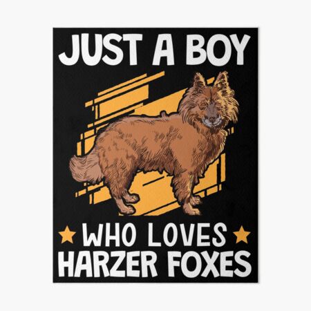 "Young of the Harzer foxes loves shepherd fox" Art Board Print for Sale ...