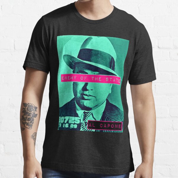 "Al Capone (NG)" T-shirt for Sale by BlackOzean | Redbubble | al capone ...