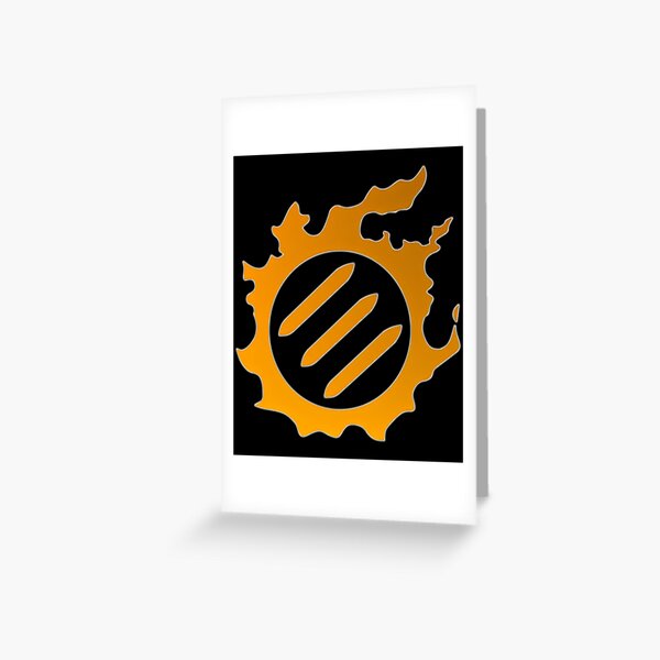 "Monk MNK Meteor Job Icon - Final Fantasy XIV - Left Aligned " Greeting ...