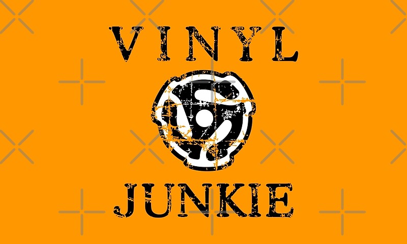 "Vinyl Junkie" by theshirtshops | Redbubble