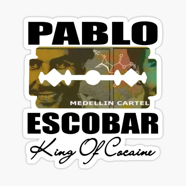 "Medellin Sicario Plata O Plomo Narco kingpin Colombia" Sticker for ...