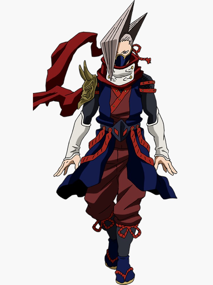 "Edgeshot Shinya Kamihara MHA" Sticker for Sale by kevinzz | Redbubble