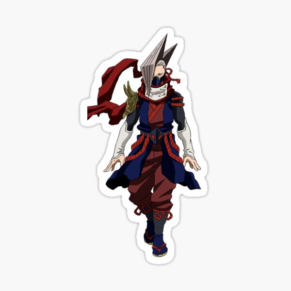 "Edgeshot Shinya Kamihara MHA" Sticker for Sale by kevinzz | Redbubble