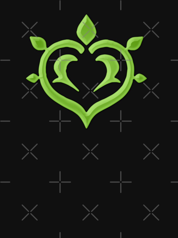 "Genshin Impact Symbol Element Dendro Nature – Sumeru - 3D Vibrant ...