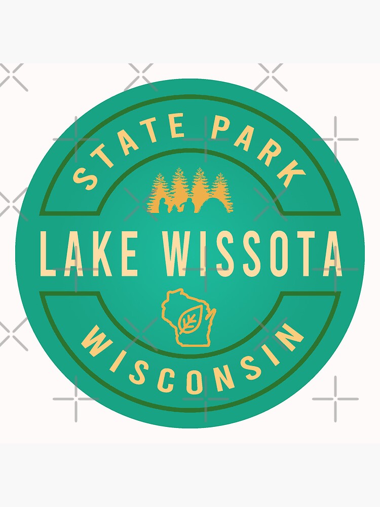 "Lake Wissota State Park Adventure Logo" Art Print for Sale by VanyaKar ...