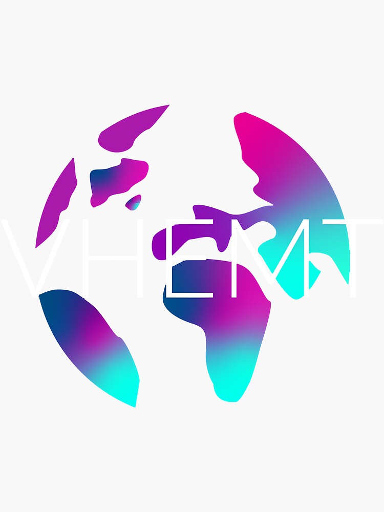 "Vhemt (MINIMALISM ART) voluntary human extinction movement " Sticker ...