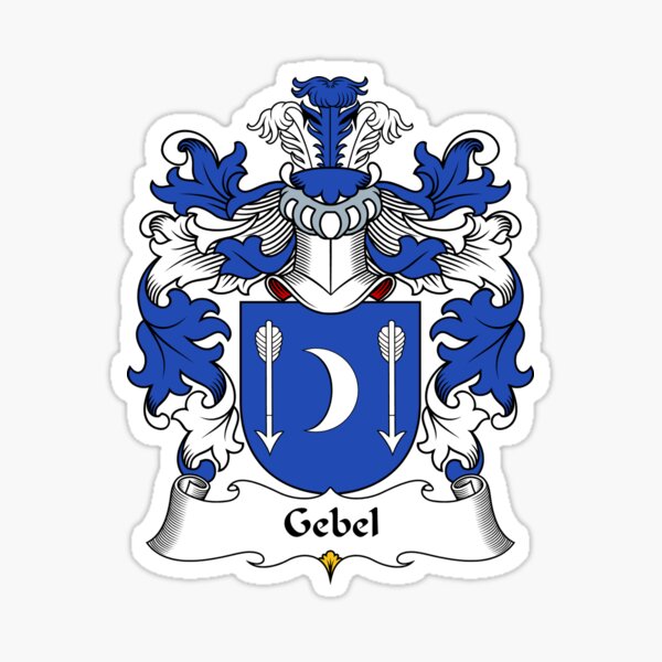 "Gebel" Sticker by HaroldHeraldry | Redbubble