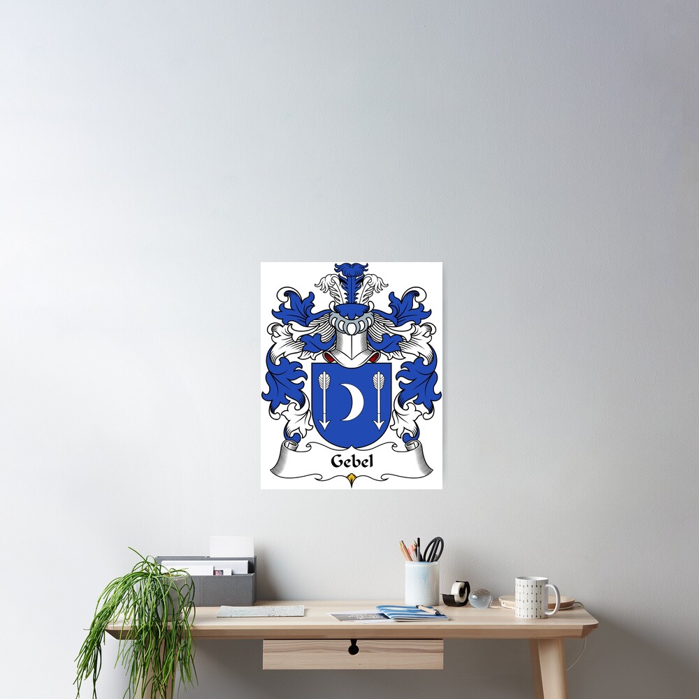 "Gebel" Poster for Sale by HaroldHeraldry | Redbubble