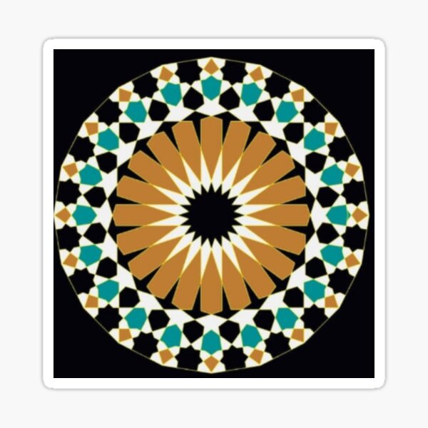 "Copy of Moroccan Zellige" Sticker for Sale by EmilySoka | Redbubble