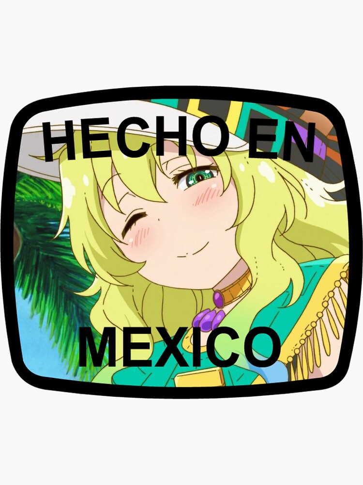 Pegatina «Lucoa - Hecho en Mexico» de Lilkuza | Redbubble