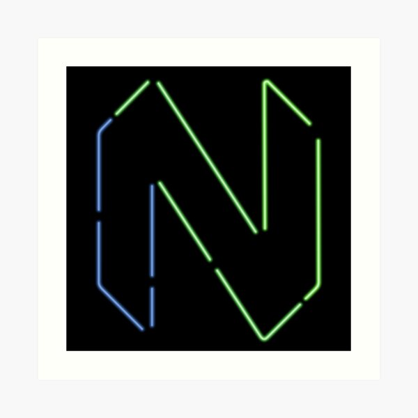 "neovim neon sign | neovim text editor vim fork" Art Print for Sale by ...