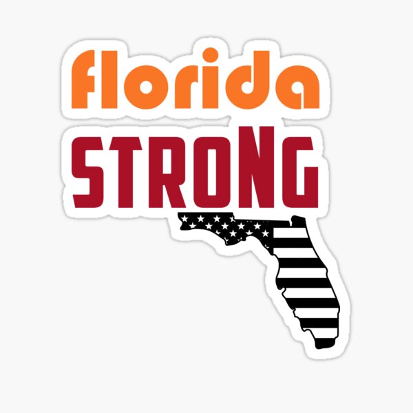 "Florida Strong" Sticker for Sale by Danielart17 | Redbubble