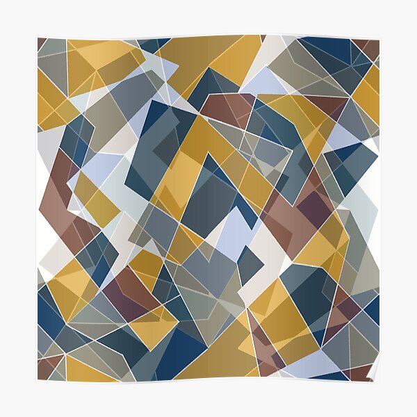 "Stained Glass Large Scale" Poster for Sale by WildwaterDesign | Redbubble