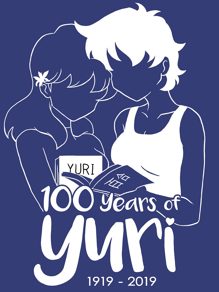 "100 Years of Yuri" T-shirt for Sale by Yuricon | Redbubble | yuri t ...