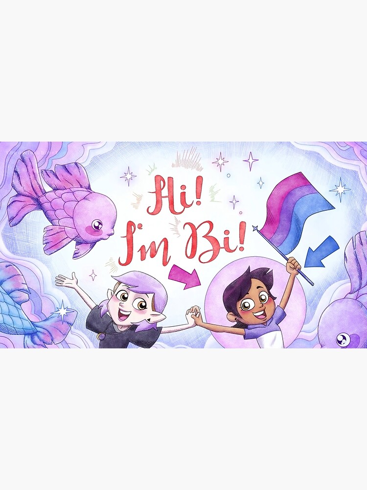 "HI! I'M BI! - THE OWL HOUSE" Poster for Sale by alidrawss-1 | Redbubble