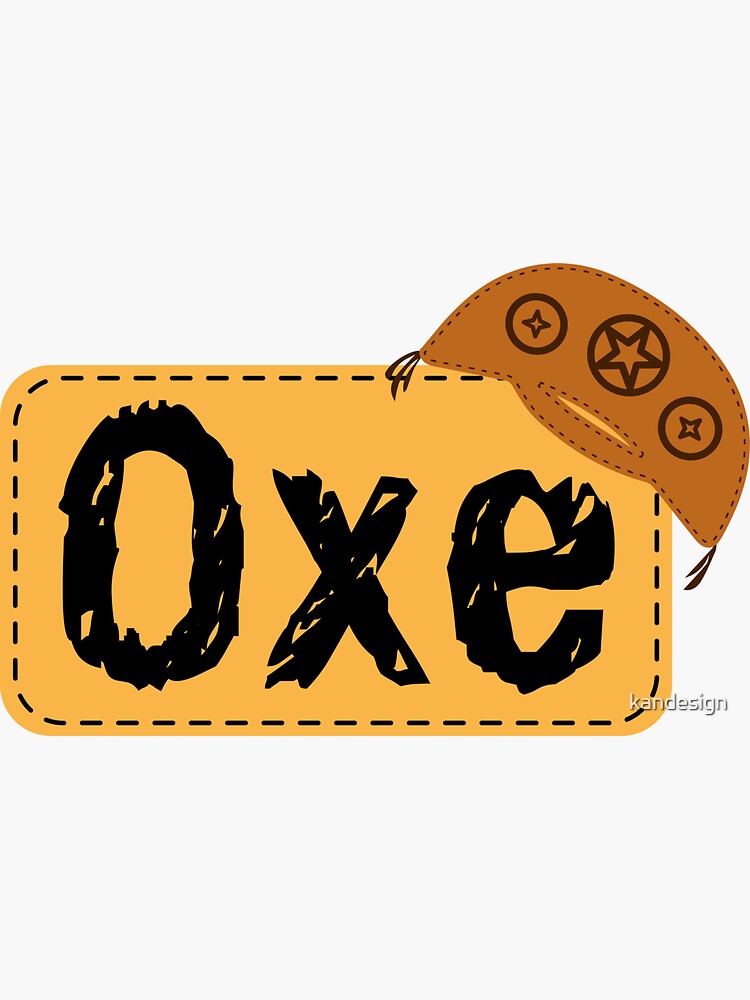 "oxe cangaço brazil brasil nordeste" Sticker for Sale by kandesign ...