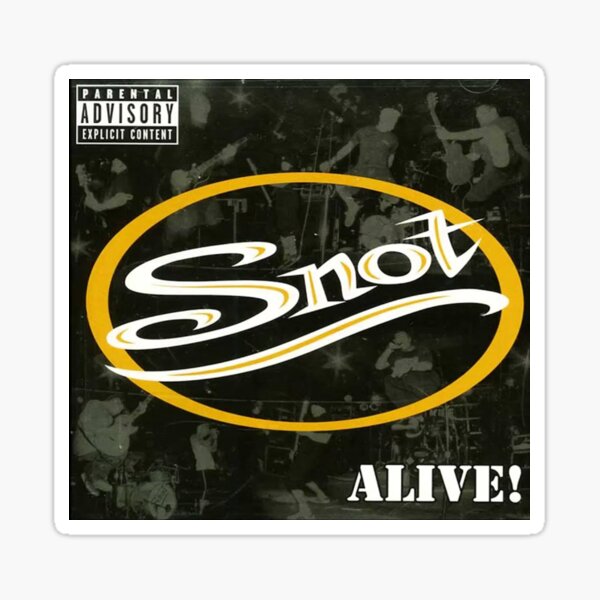 "Snot is an American nu metal band from Santa Barbara" Sticker for Sale ...