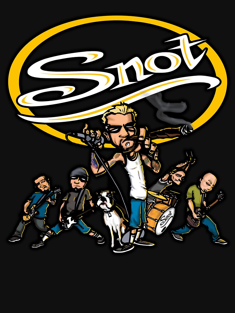 "Snot is an American nu metal band from Santa Barbara" T-shirt for Sale ...
