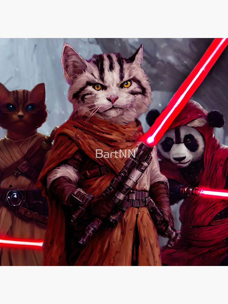 "Masters of the Dark Side" Sticker for Sale by BartNN | Redbubble
