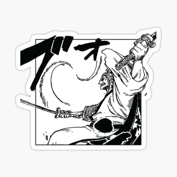 "Roronoa Zoro" Sticker for Sale by animervd1 | Redbubble