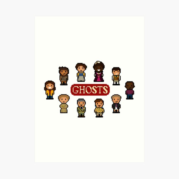 "Bbc ghosts meme" Art Print for Sale by RetSanCustomer | Redbubble
