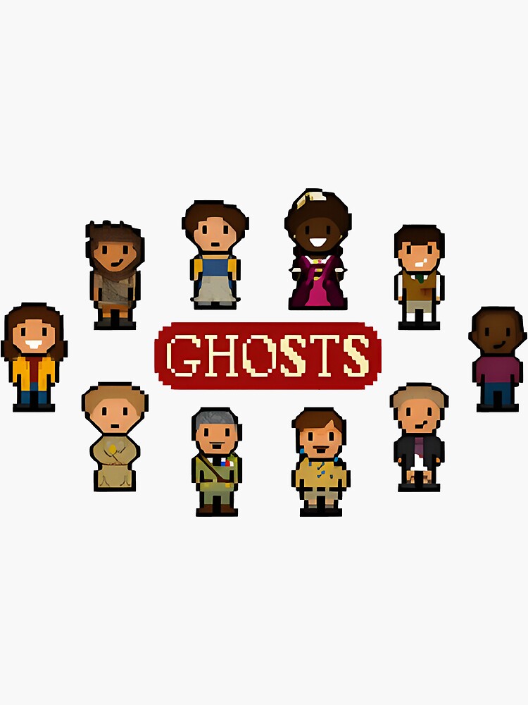 "Bbc ghosts meme" Sticker for Sale by RetSanCustomer | Redbubble