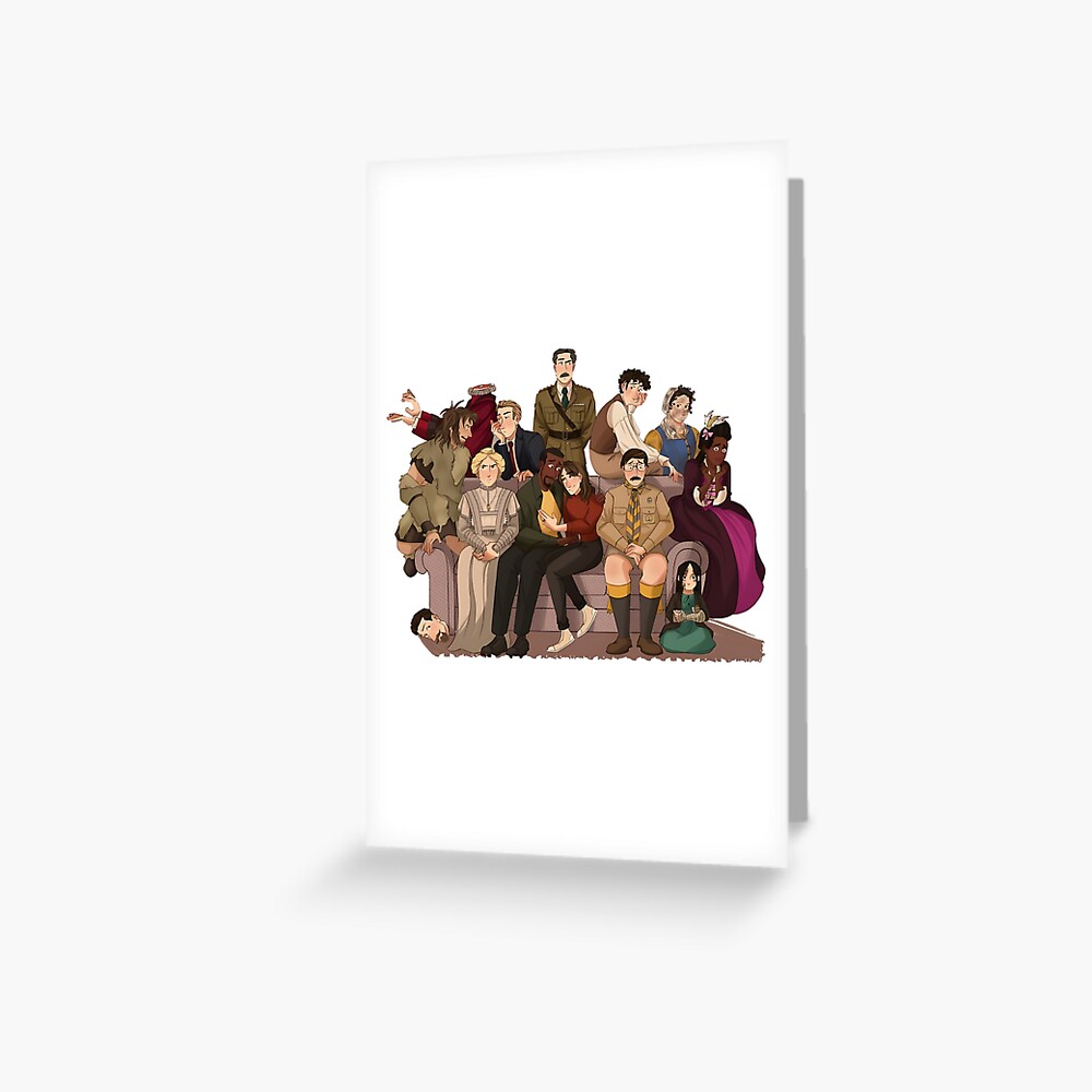 "Bbc ghosts my family" Sticker for Sale by RetSanCustomer | Redbubble