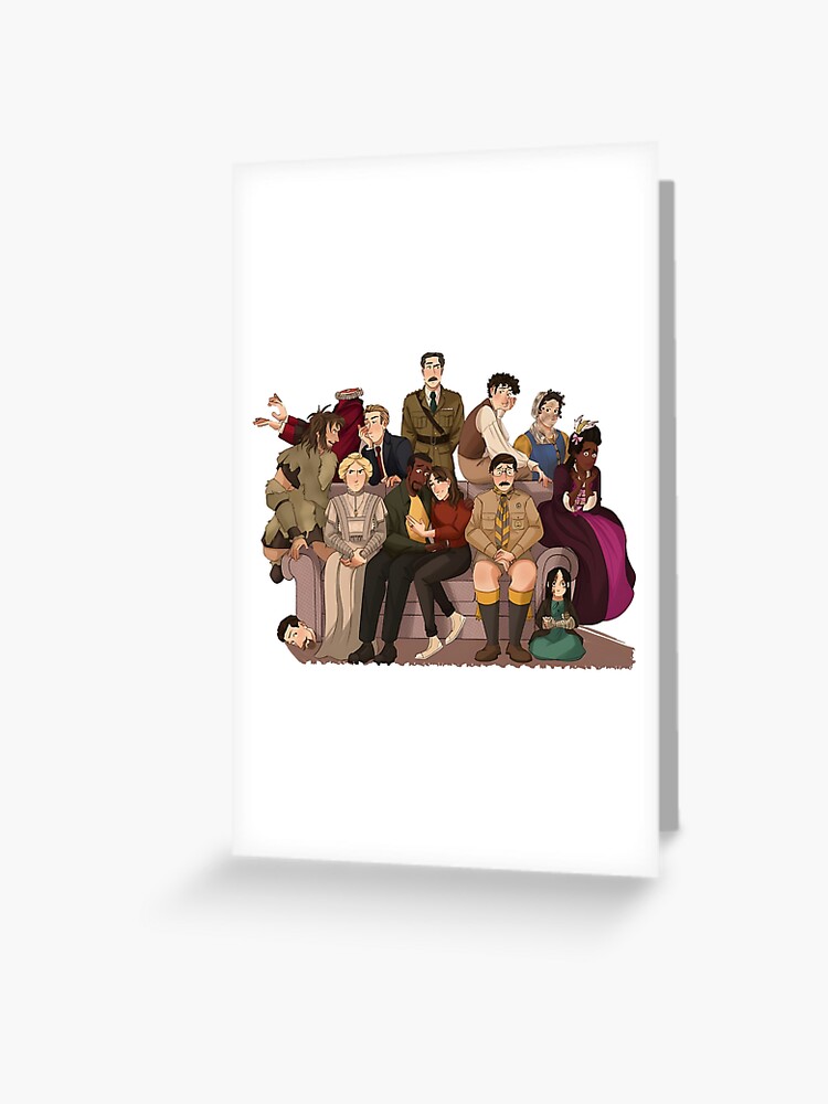 "Bbc ghosts my family" Greeting Card for Sale by RetSanCustomer | Redbubble