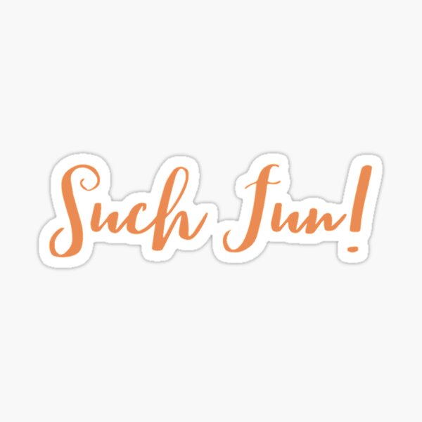 "Such Fun! Miranda Penny Hart" Sticker for Sale by RetSanCustomer ...