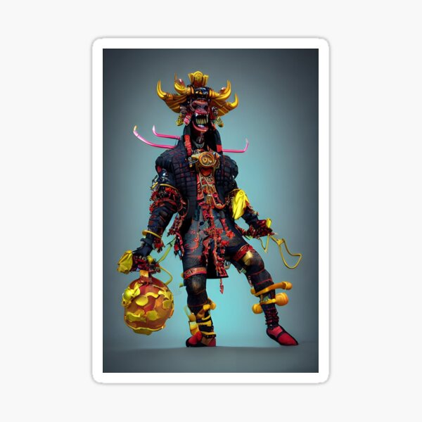 "Supreme samurai" Sticker for Sale by markhazel | Redbubble