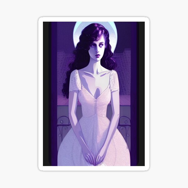 "Annabel Lee" Sticker for Sale by AstraLowelle | Redbubble