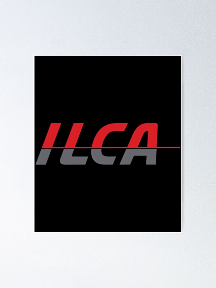 Poster « Logo ILCA Laser Voilier », par nkantavonhof1 | Redbubble